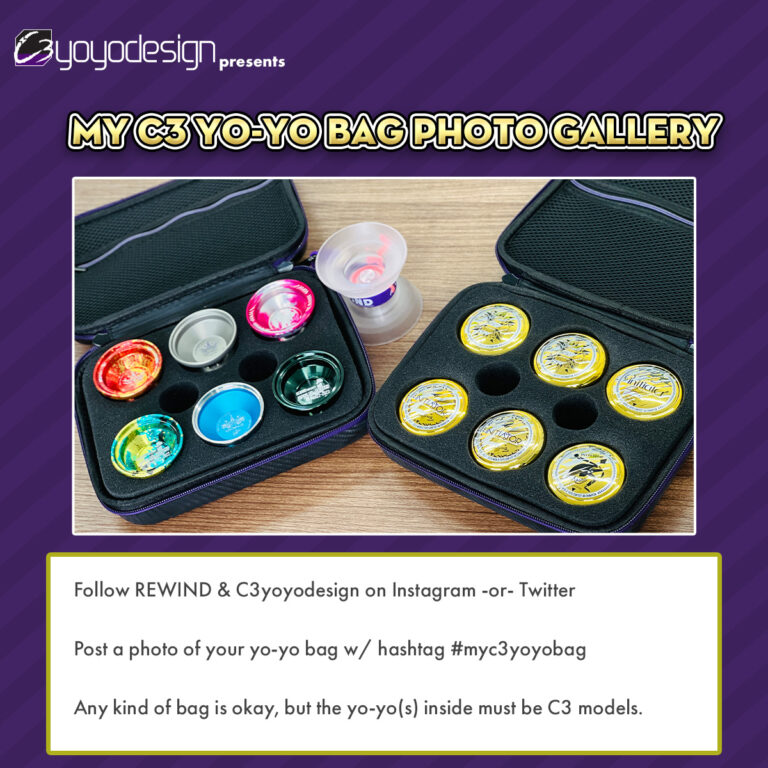[C3yoyodesign Presents! “My C3 Yo-Yo Bag Photo Gallery 2023” Campaign ...