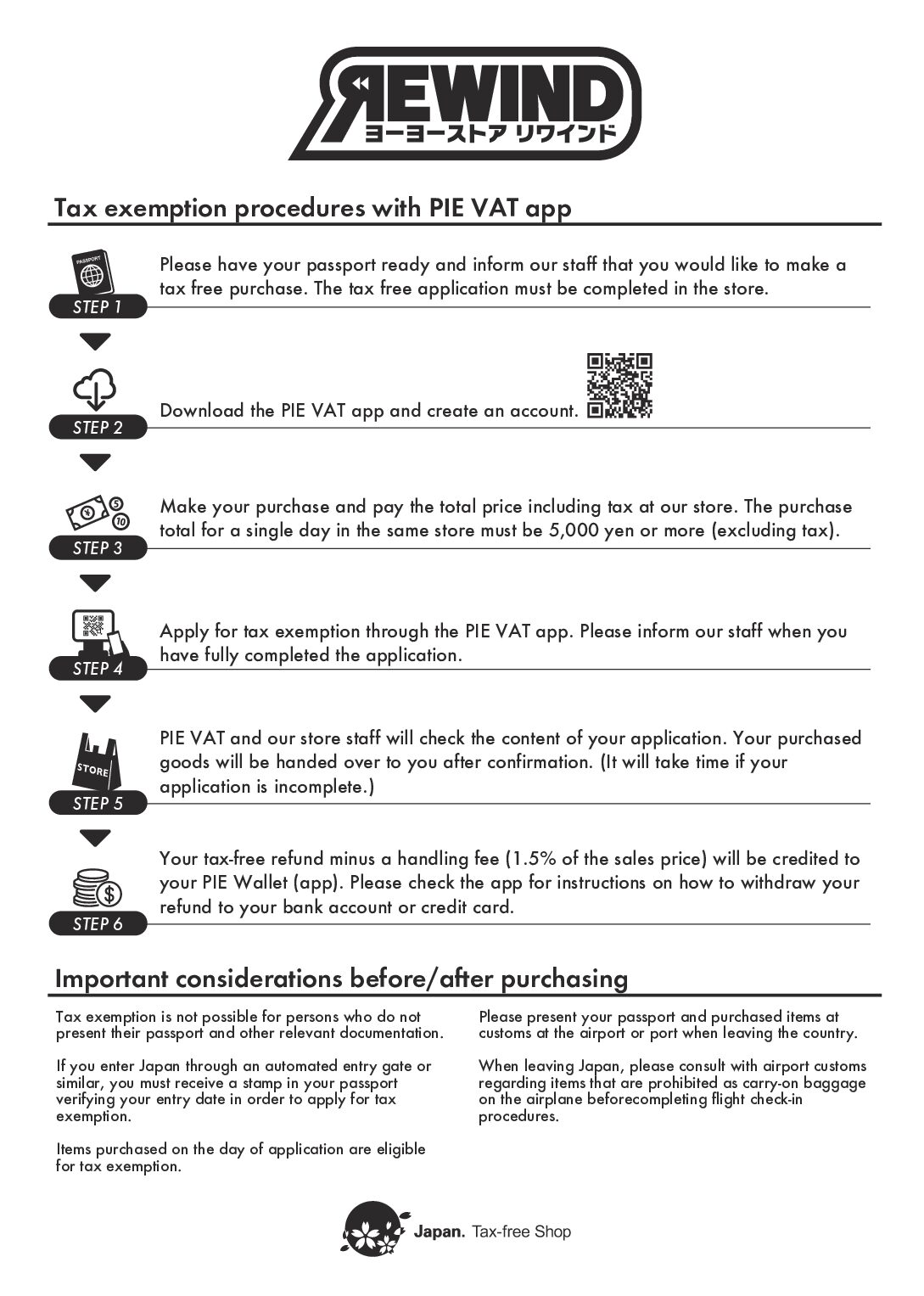 TaxExemptionProcedures_ENG | YOYO INFO BASE by Yo-Yo Store REWIND